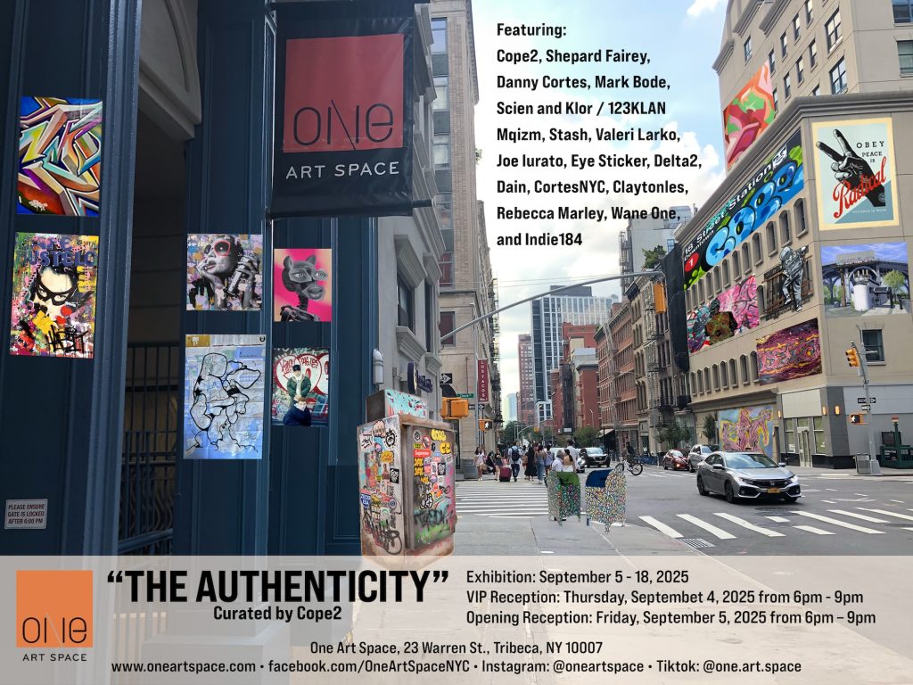 “The Authenticity,” Curated by Cope2 Featuring Shepard Fairey, Danny ...